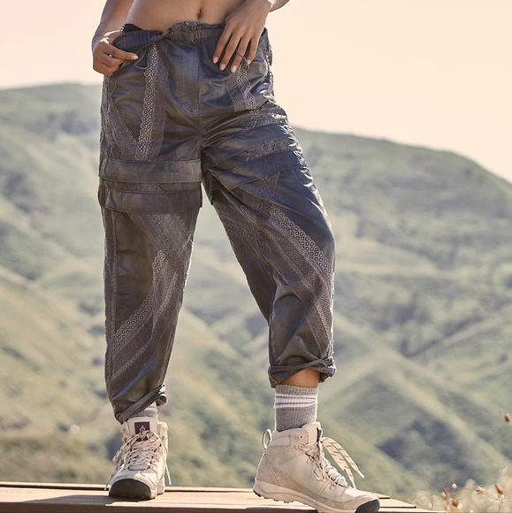 Free People | Pants & Jumpsuits | New Fp Movement Gray Forest Floor ...